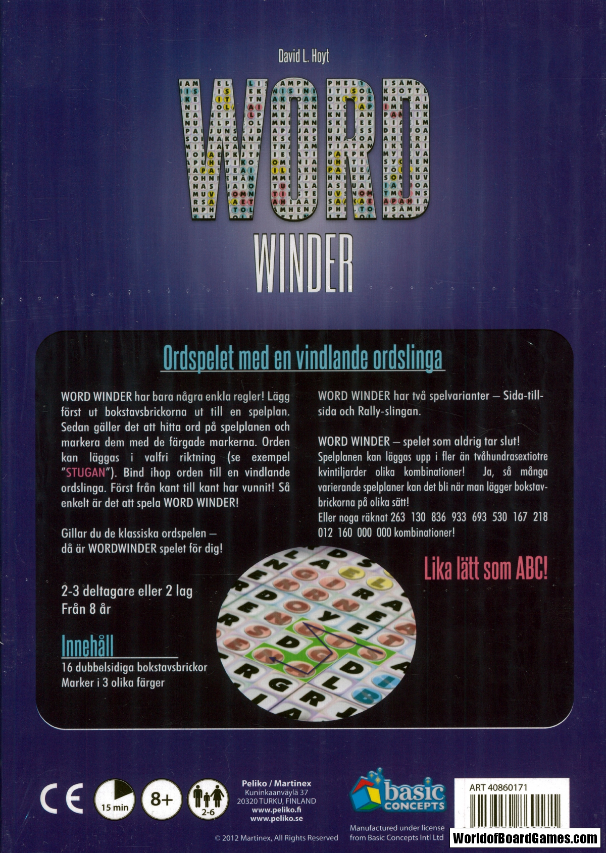 Word Winder - WorldofBoardGames.com