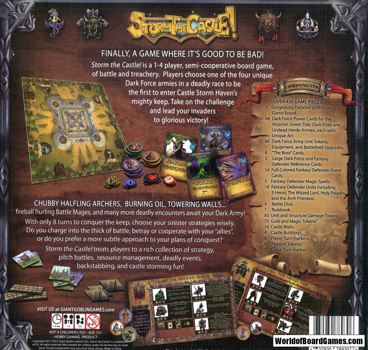 Storm the Castle! - WorldofBoardGames.com