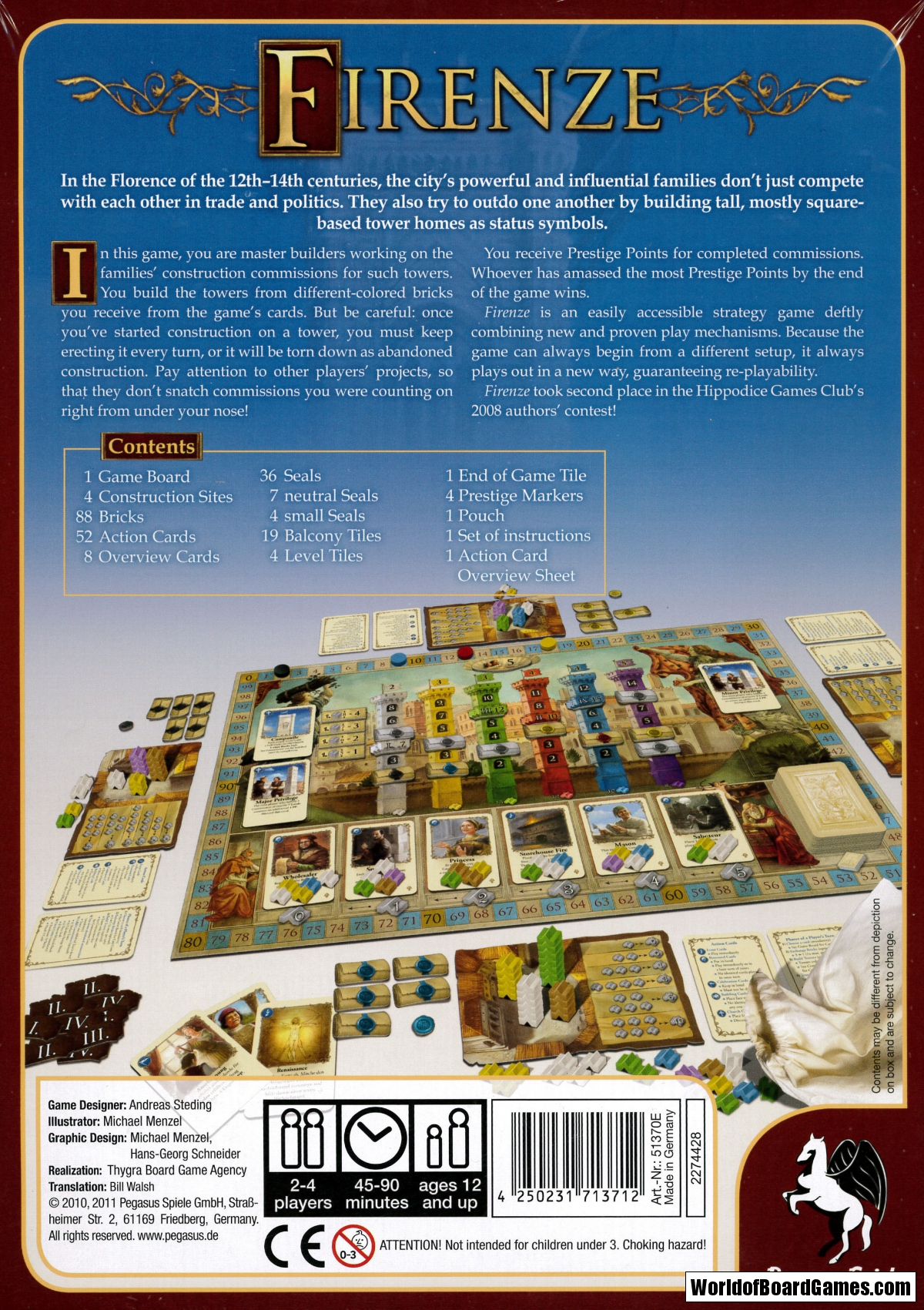 Firenze - WorldofBoardGames.com