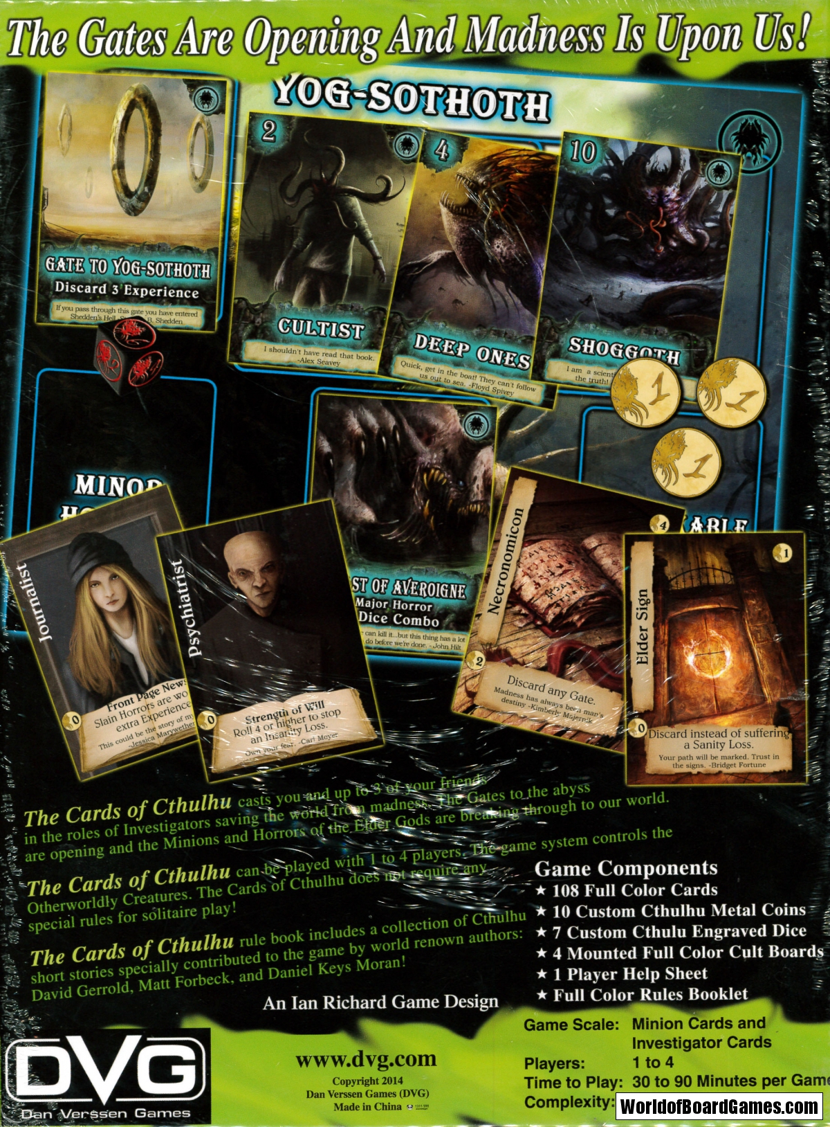 The Cards of Cthulhu - WorldofBoardGames.com