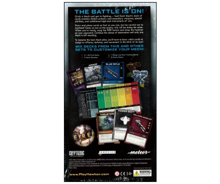 Hawken Real-Time Card Game: Scout vs Grenadier - WorldofBoardGames.com