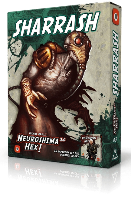 Neuroshima Hex! Sharrash (Exp.) - WorldofBoardGames.com