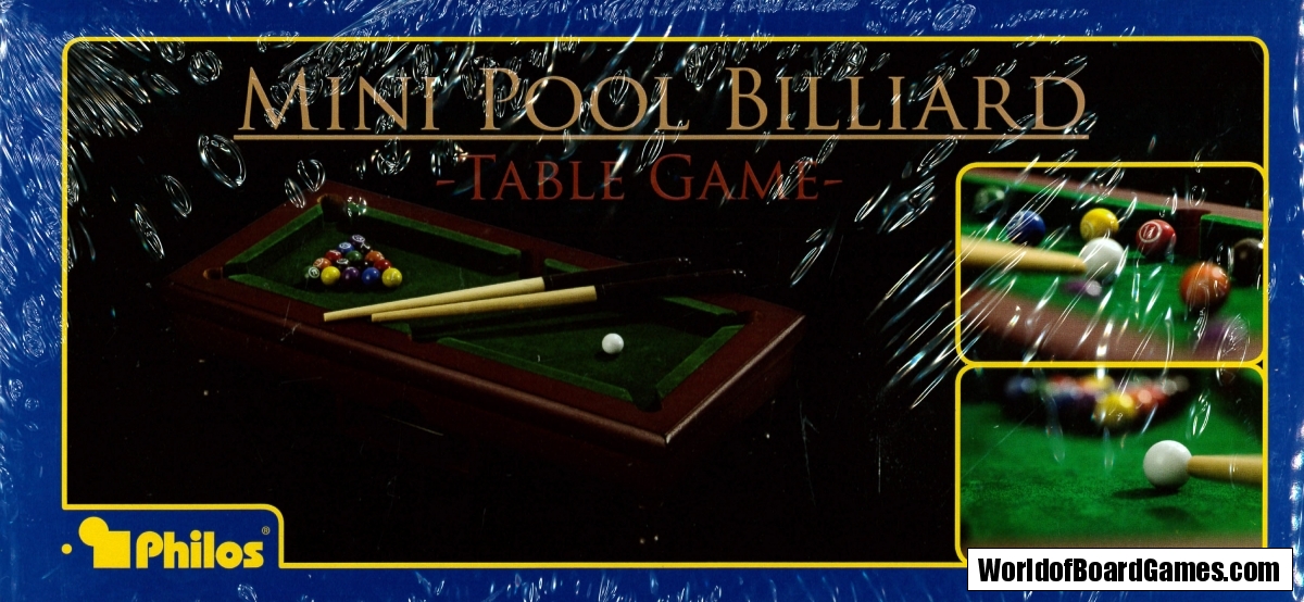 Mini Pool Billiard - WorldofBoardGames.com