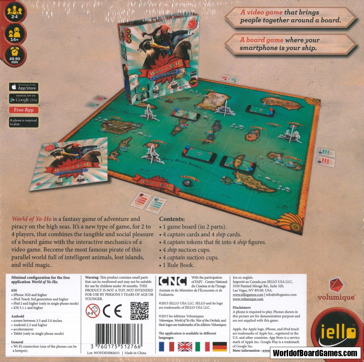 World of Yo-Ho - WorldofBoardGames.com