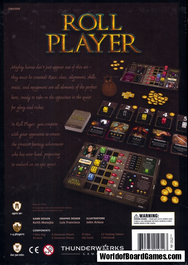 Roll Player - WorldofBoardGames.com