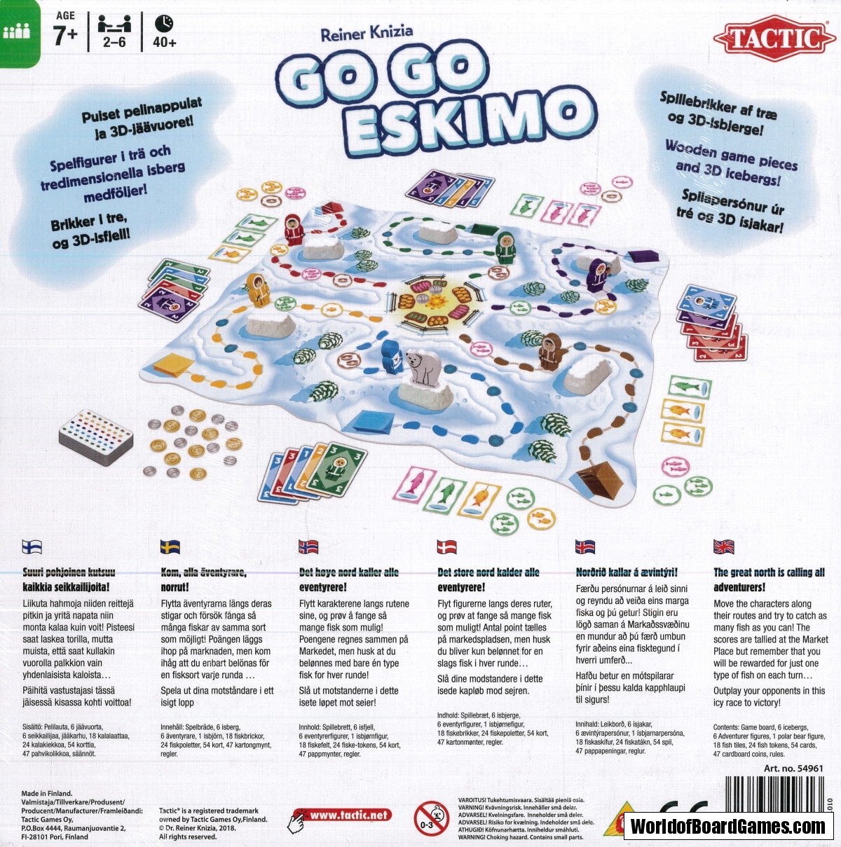 Go Go Eskimo - WorldofBoardGames.com