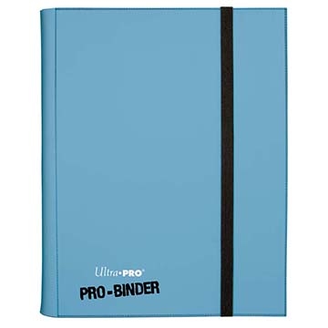 Ultra Pro: 9-Pocket Light Blue PRO-Binder (360) - WorldofBoardGames.com