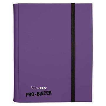Ultra Pro: 9-Pocket Purple PRO-Binder (360) - WorldofBoardGames.com