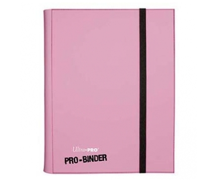 Ultra Pro: 9-Pocket Pink PRO-Binder (360) - WorldofBoardGames.com