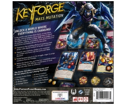 KeyForge: Mass Mutation - 2 player Starter Set - WorldofBoardGames.com