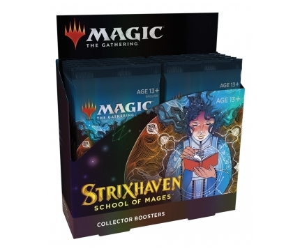 Magic The Gathering: Strixhaven Collector Booster Box (12 Boosters ...