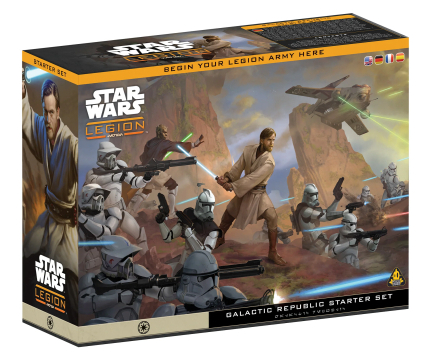 Star Wars: Legion - Galactic Republic Starter Set - WorldofBoardGames.com