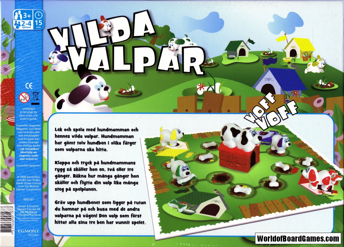 Vilda Valpar - WorldofBoardGames.com