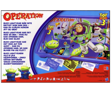 Operation - Buzz Lightyear - Toy Story 3 - WorldofBoardGames.com