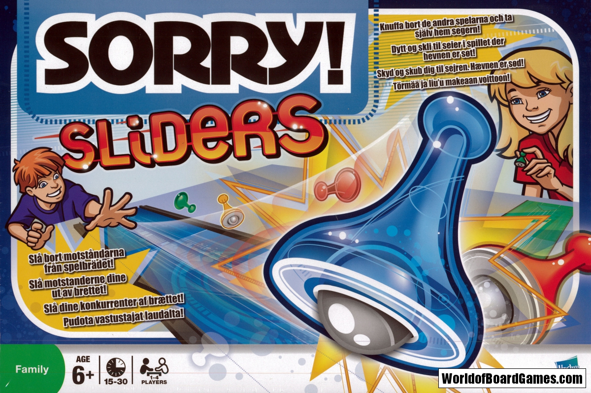 Sorry Sliders (SVE) - WorldofBoardGames.com